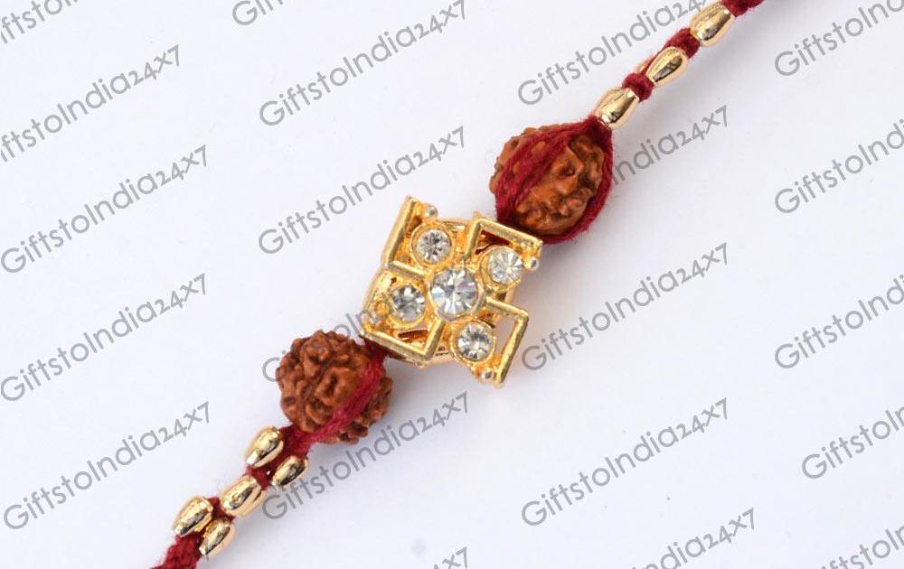 Swastik Symbol Rakhi | Cheap Rakhi