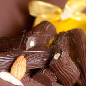 Chocolate Almond Logs | Chocolates