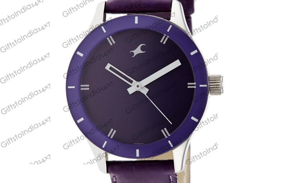 Analog Purple Dial Women's Watch - 6078SL05 | Watches (Her)