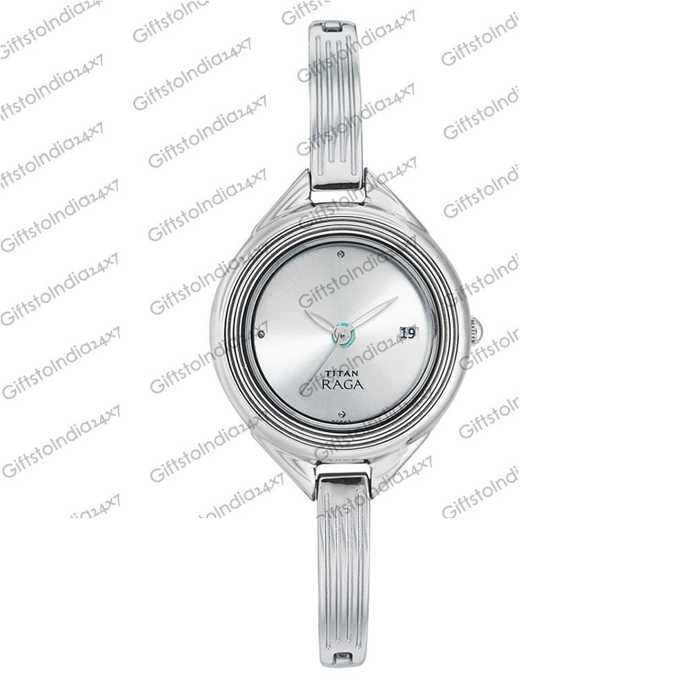 Titan Raga Silver Dial NE2513SM01 | Watches (Her)