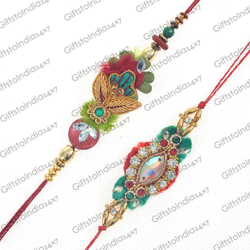 A pair of Marvellous Rakhis | Cheap Rakhi