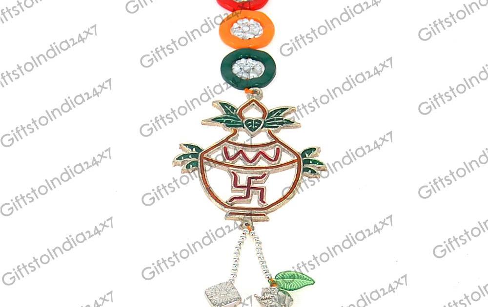 Beautiful Mangal Kalash Wall Hanging | Diwali Diyas