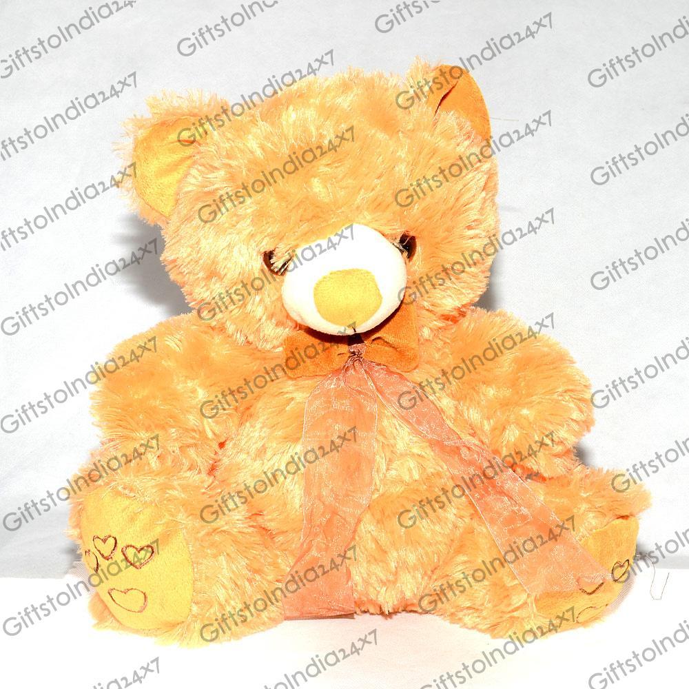 Golden Colored Teddy Bear | Soft Toys