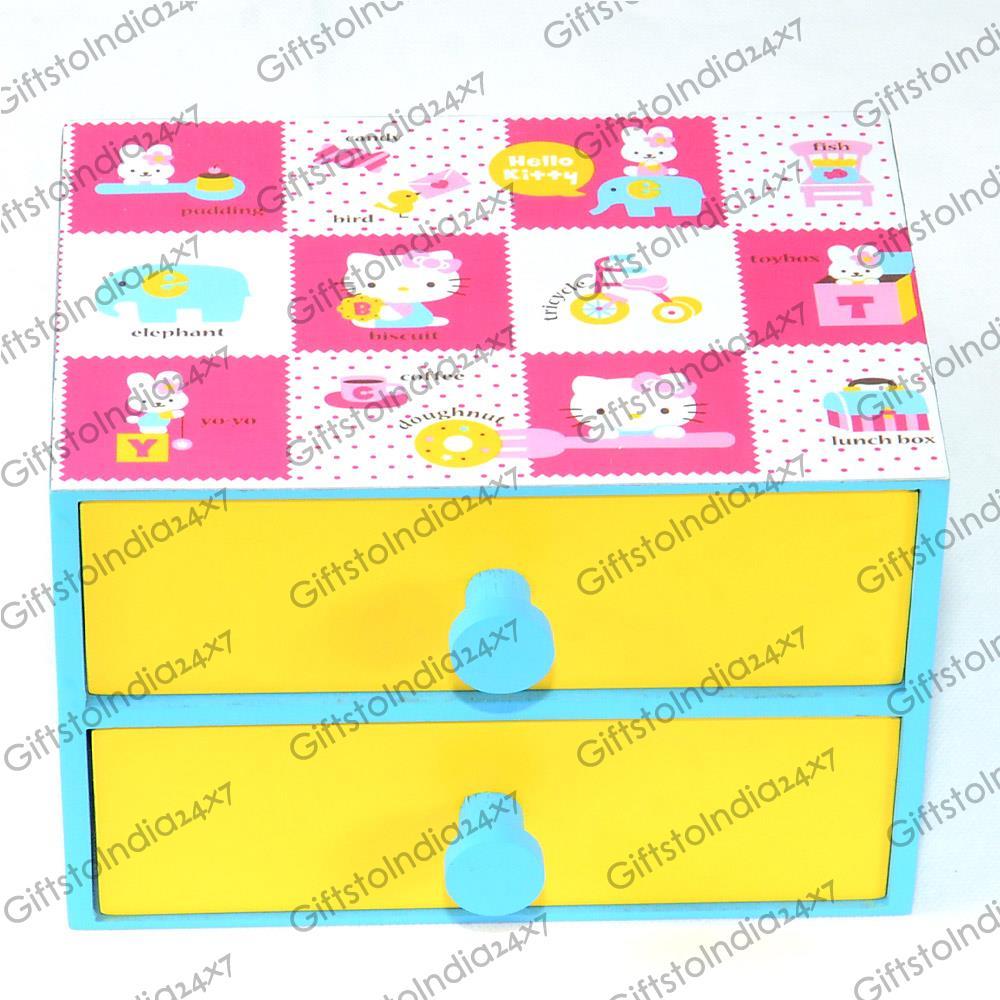 Hello Kitty Drawer Box | Home Decor