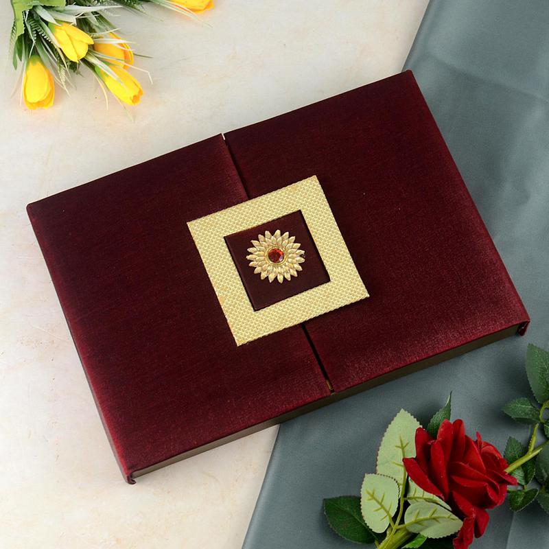 Maroon Chocolate Box, Handmade Chocolates