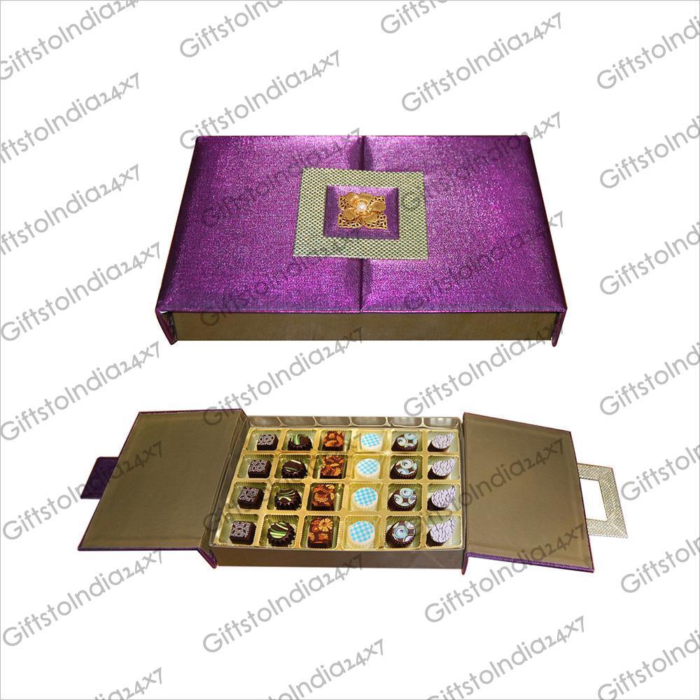 Enticing Purple Chocolate Box | Chocolates