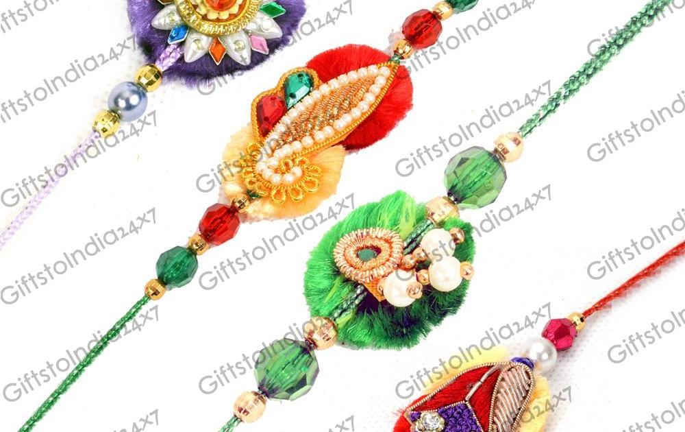 Pretty Rakhi Combo | Cheap Rakhi