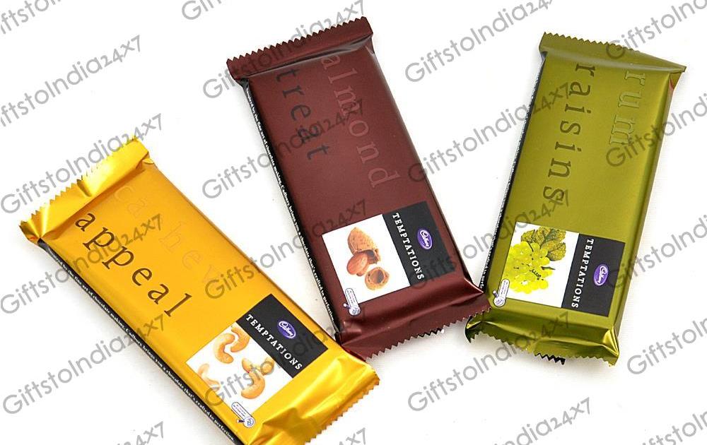 3 Different Flavour Temptation Chocolate | Only Chocolates
