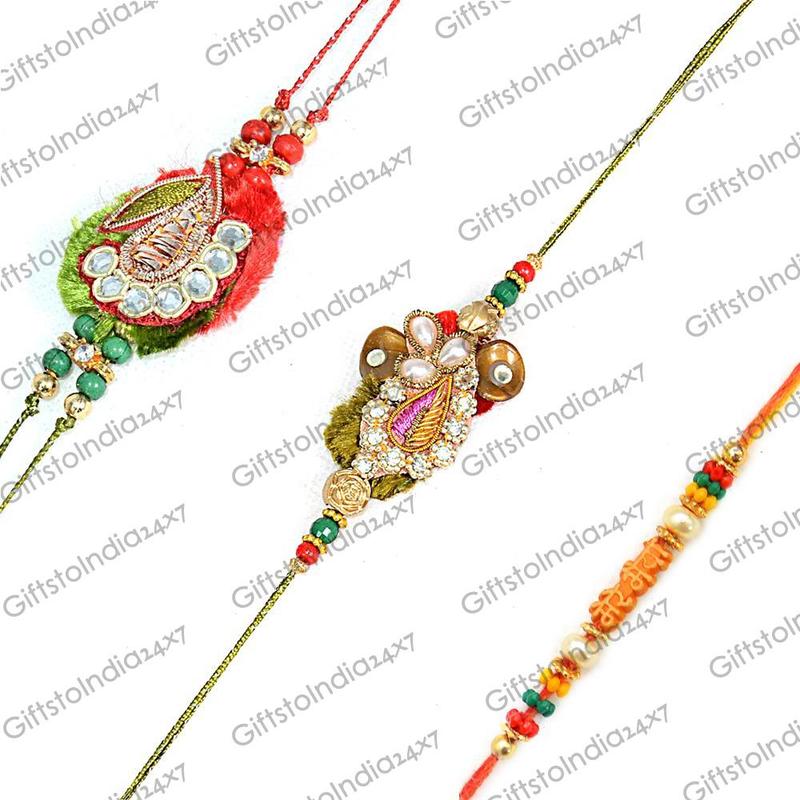 Trendy Rakhi Set | Rakhis