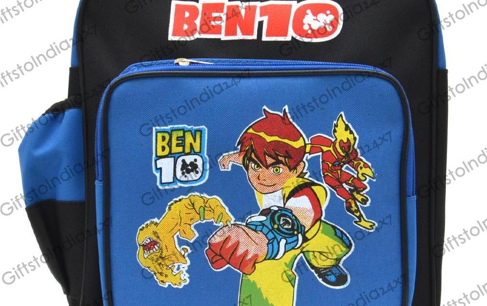 Navy Blue Ben 10 Bag | School Bags