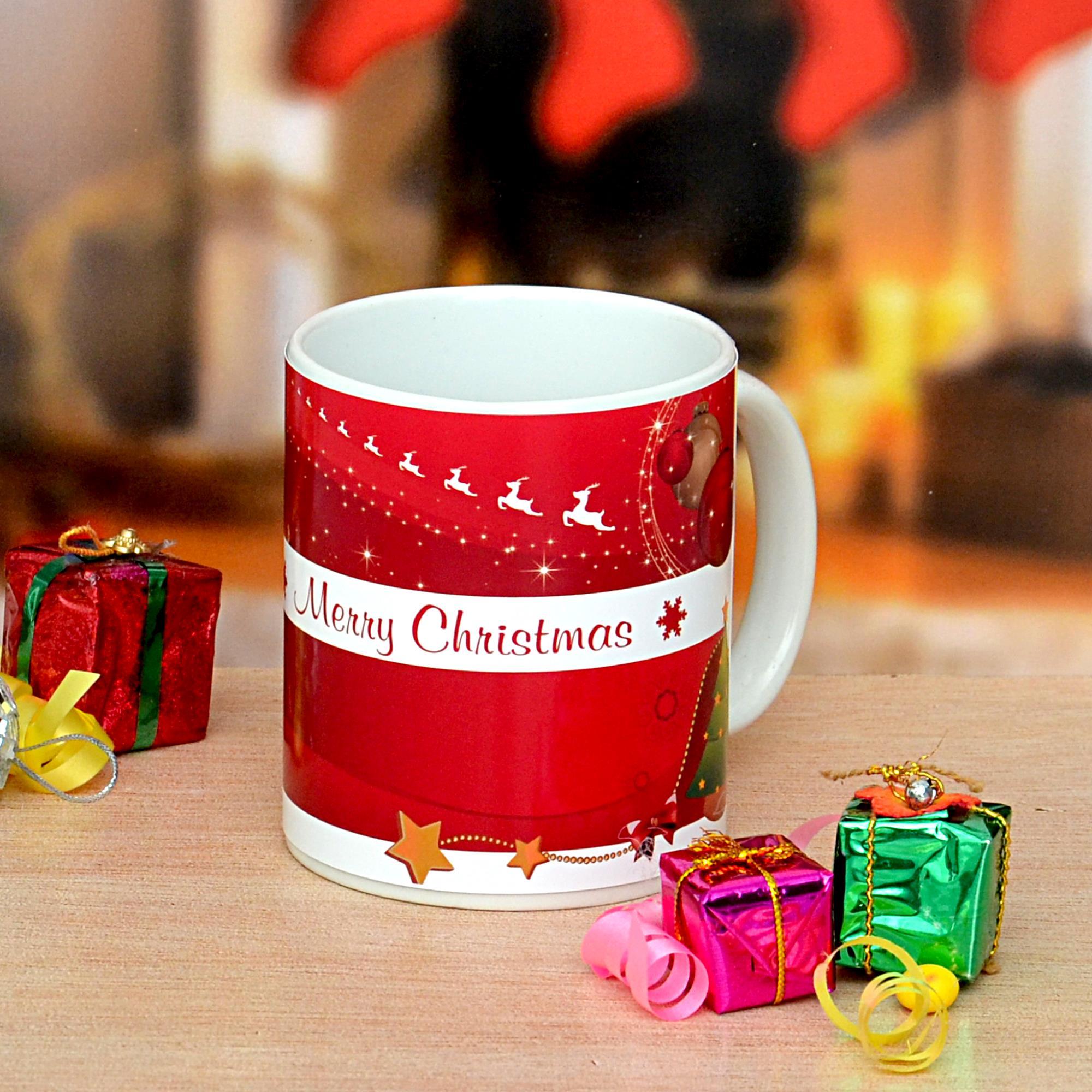 Red Christmas Mug | Christmas Mugs
