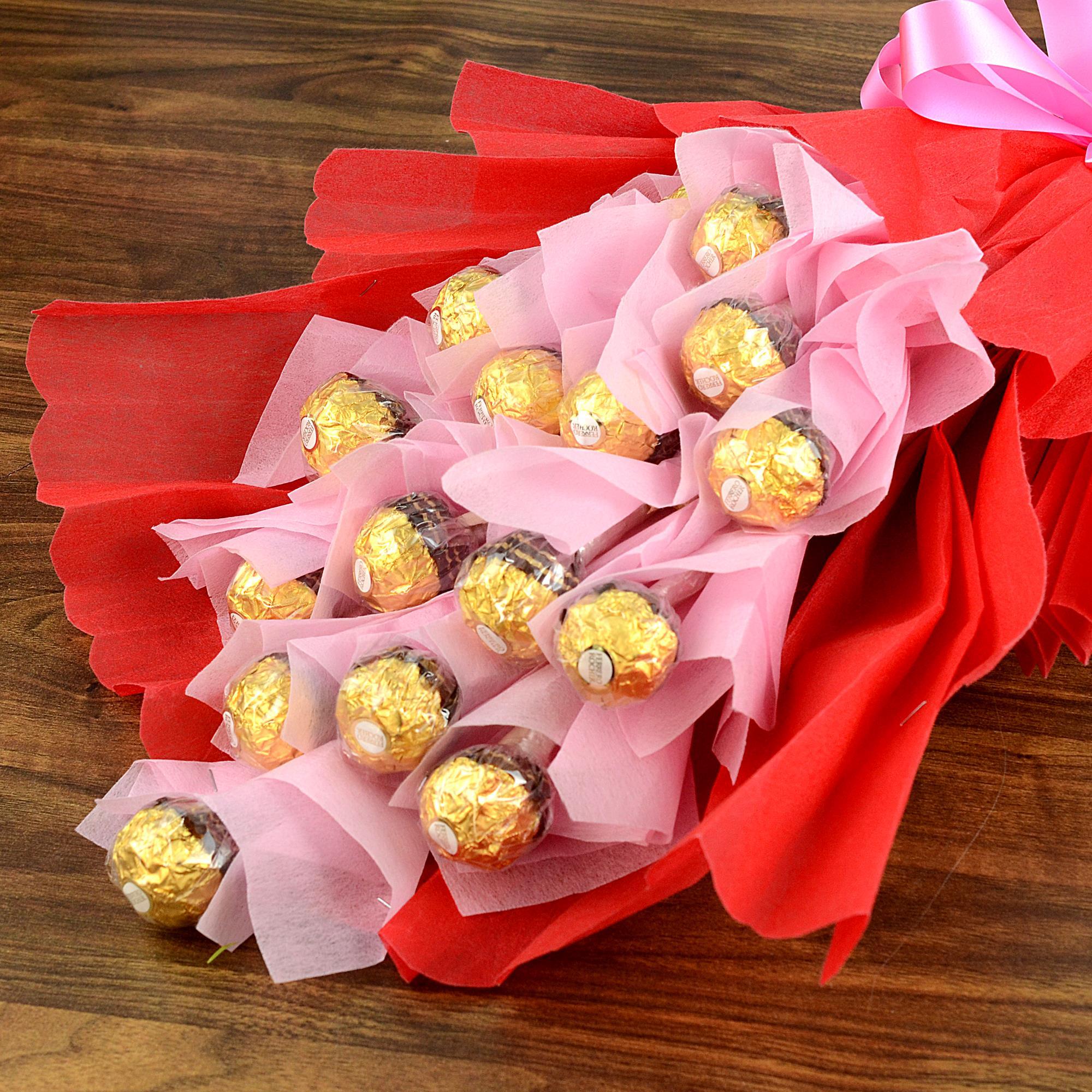 Bouquet of Ferrero Rocher, Chocolate Bouquets