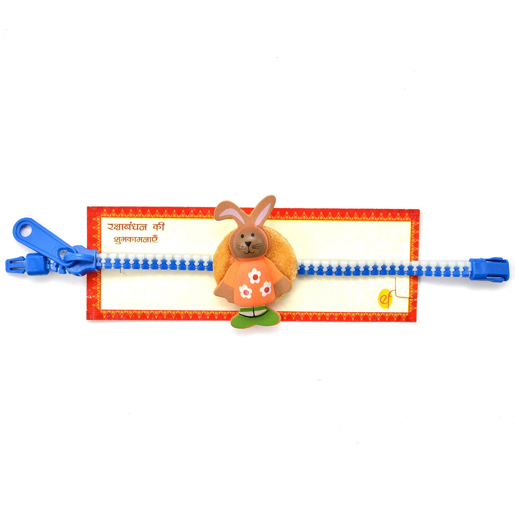 Cute Bunny Chain Kids Rakhi | Rakhis