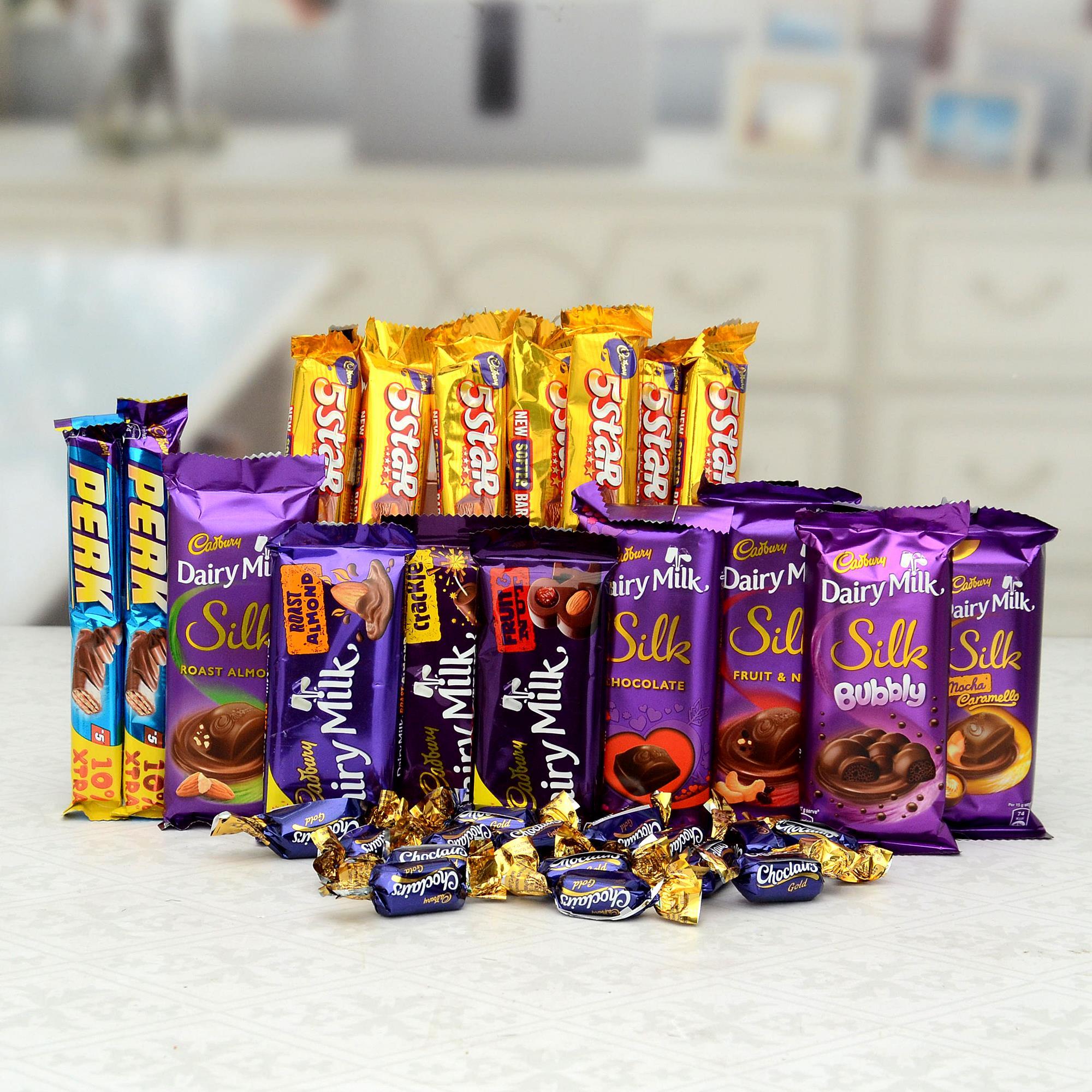 Combo of Different Flavored Chocolates | Only Chocolates