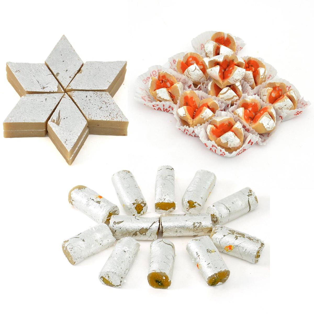 Kaju Barfi, Roll & Mawa Phool, Exclusive Sweets