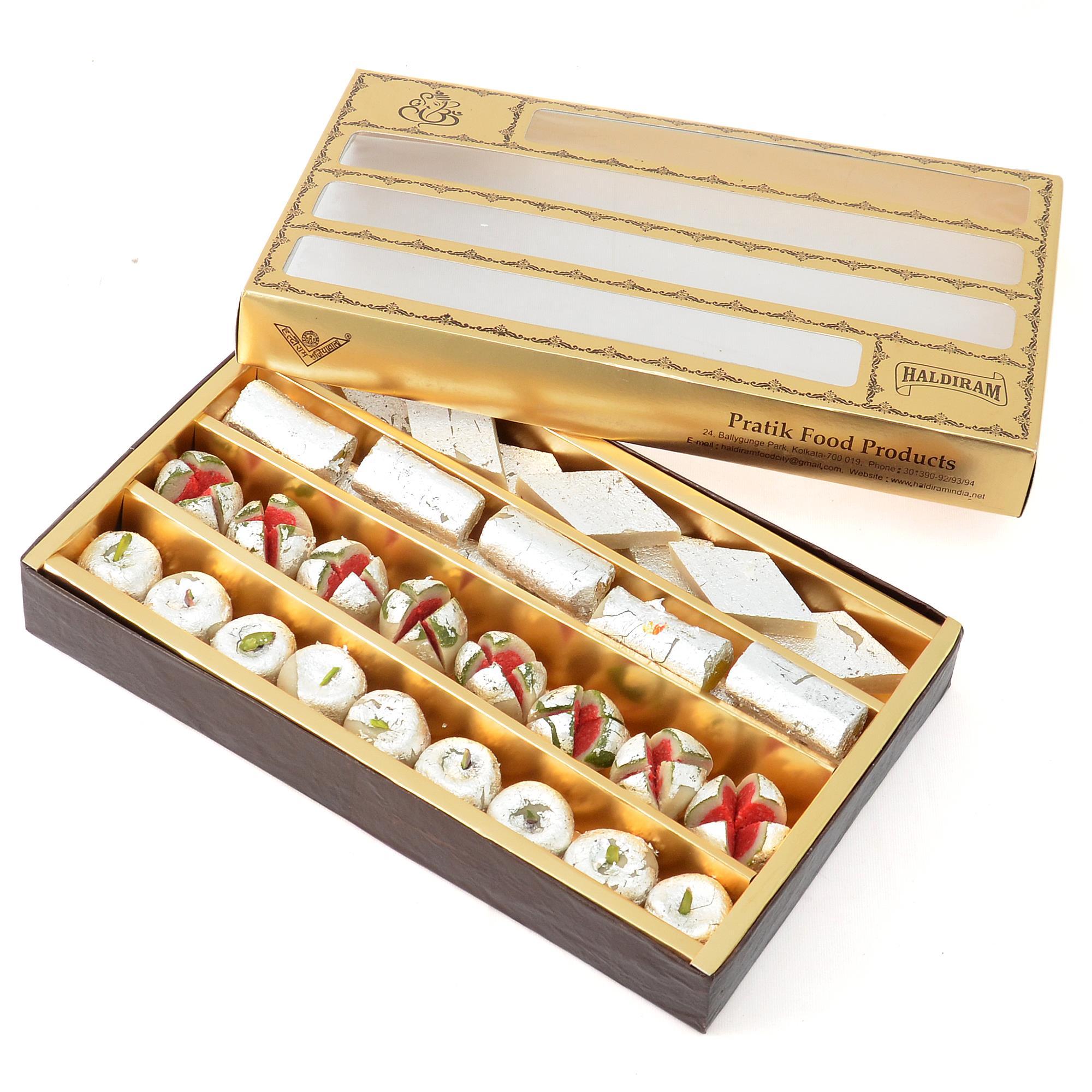 Box of Mixed Kaju Sweets | Gift Baskets