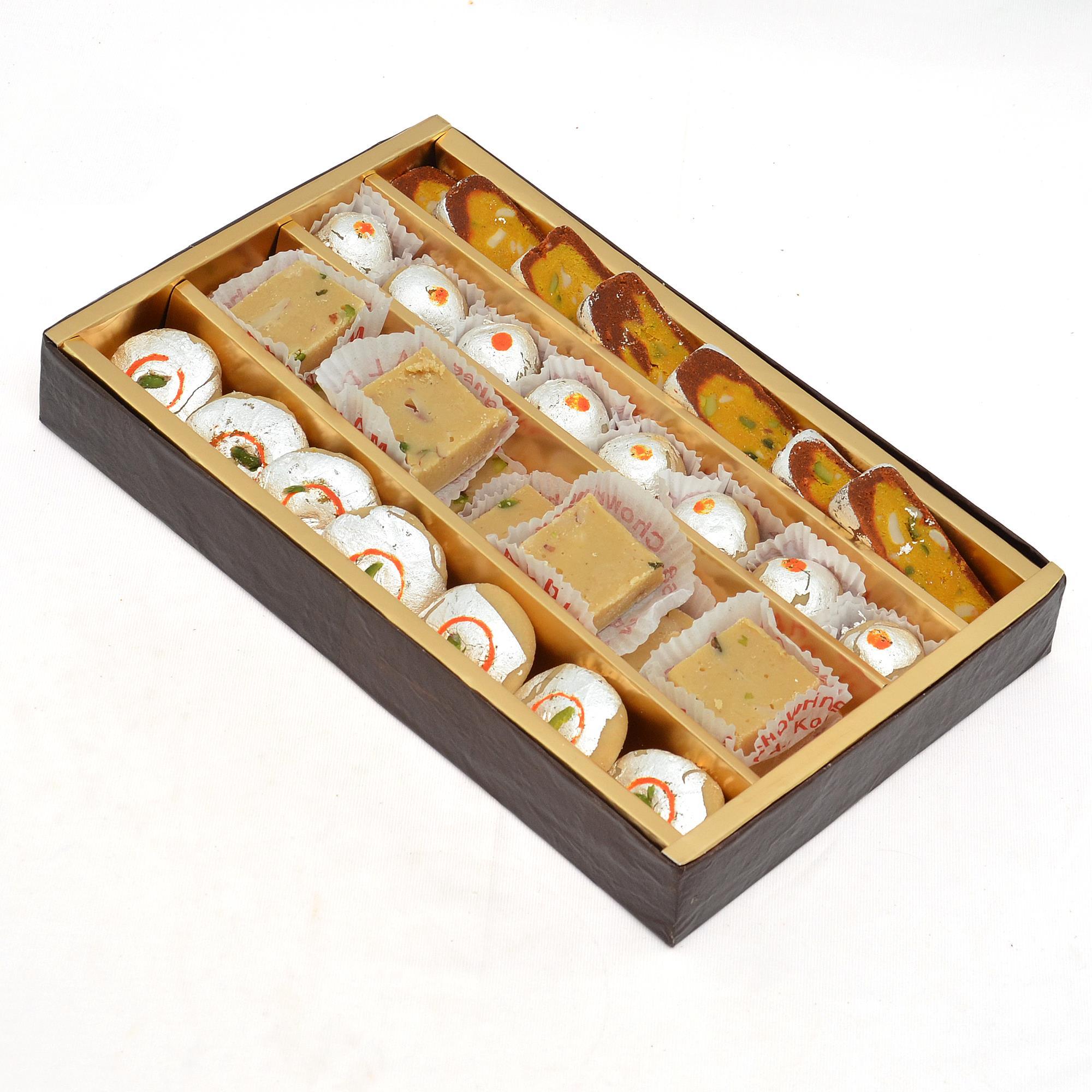 Box of Mixed Mawa Sweets | Gift Baskets