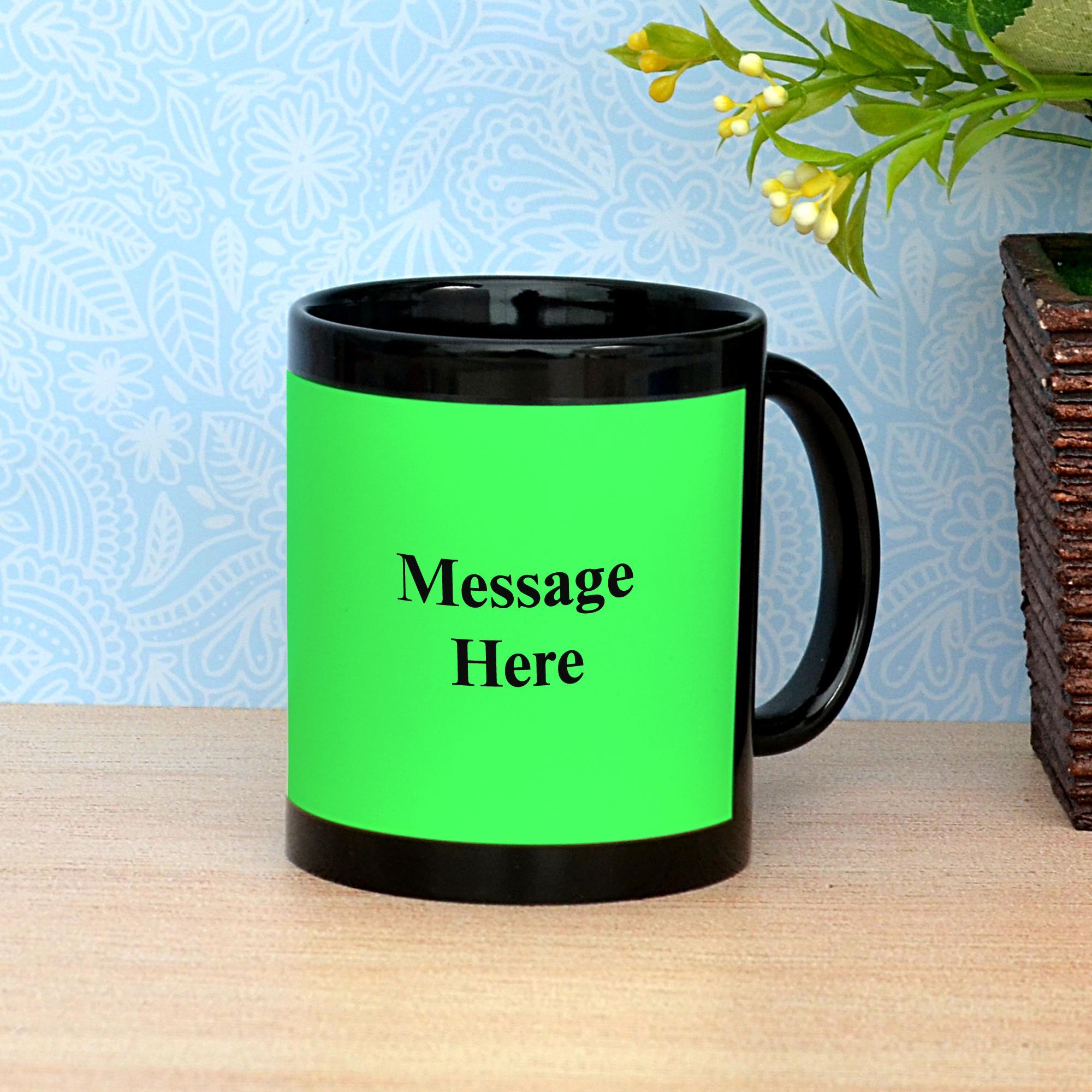 Custom Black Radium Mug | Personalized Gifts
