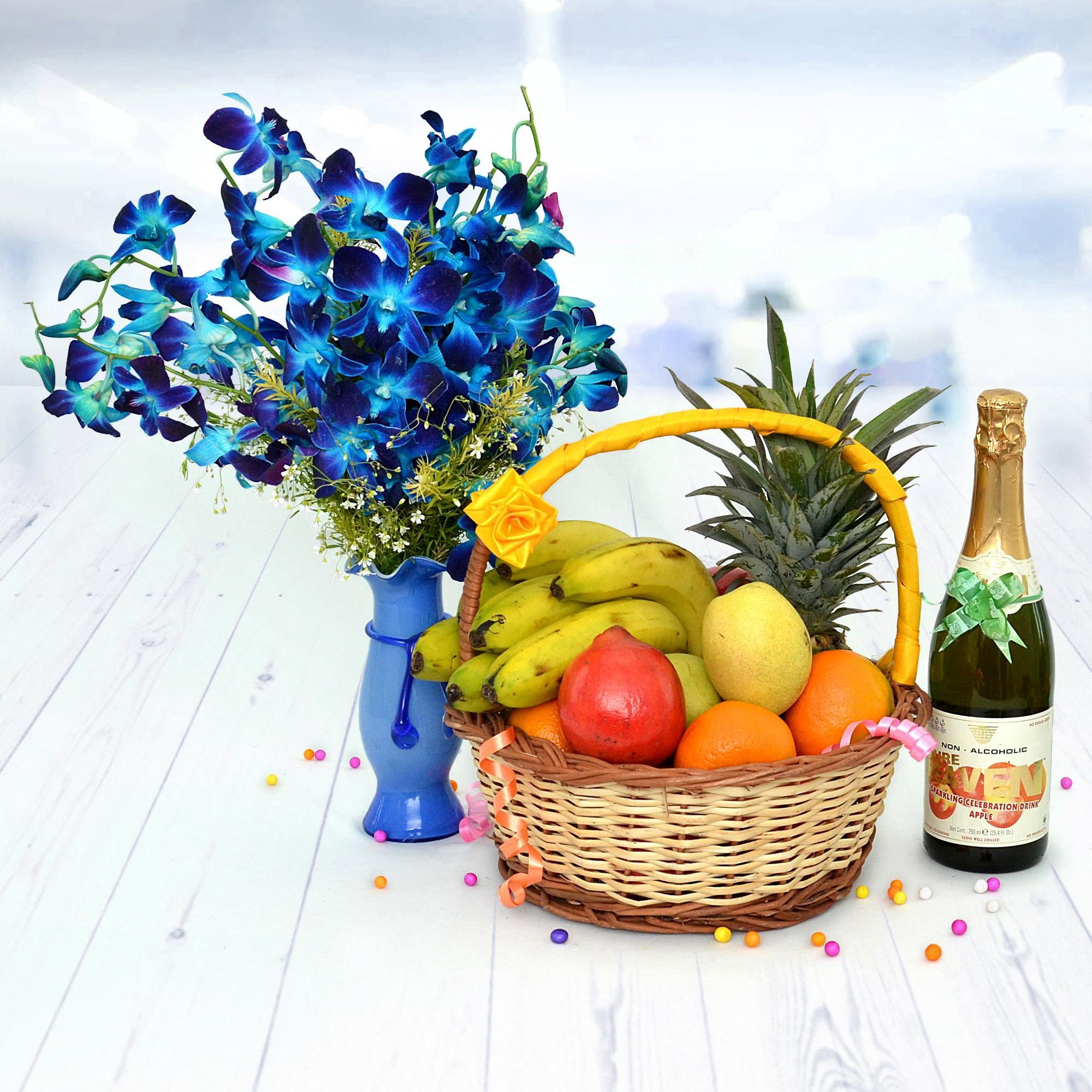 Totally Extravagant Hamper | Flower Hamper