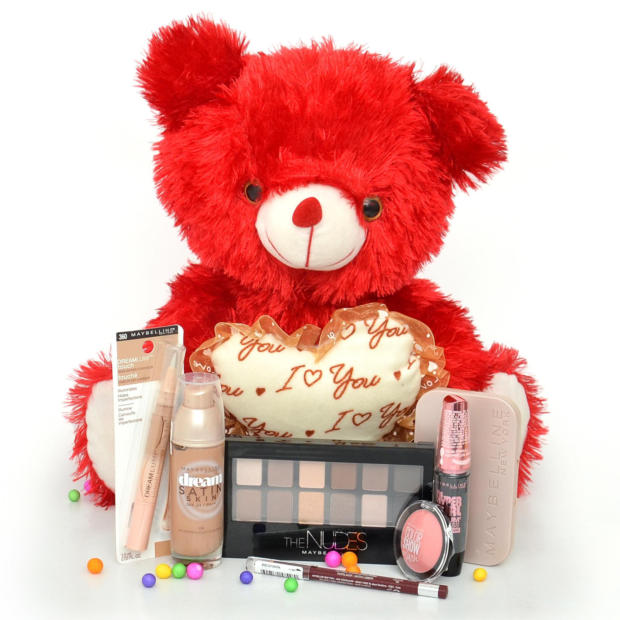 I Love You Cosmetic Hamper for Her, Gift Hampers for Her