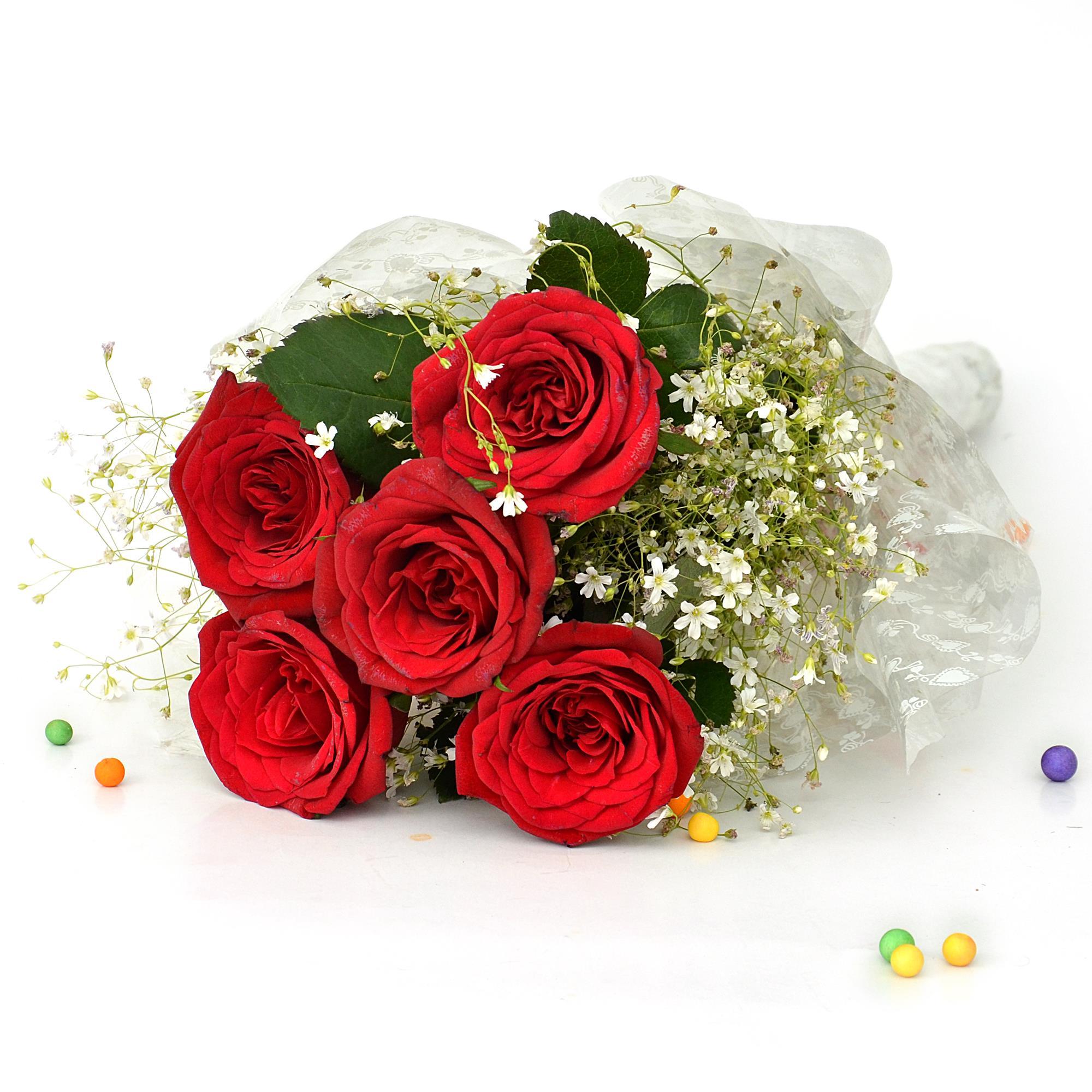 Bunch of Red Roses | Flower Add Ons