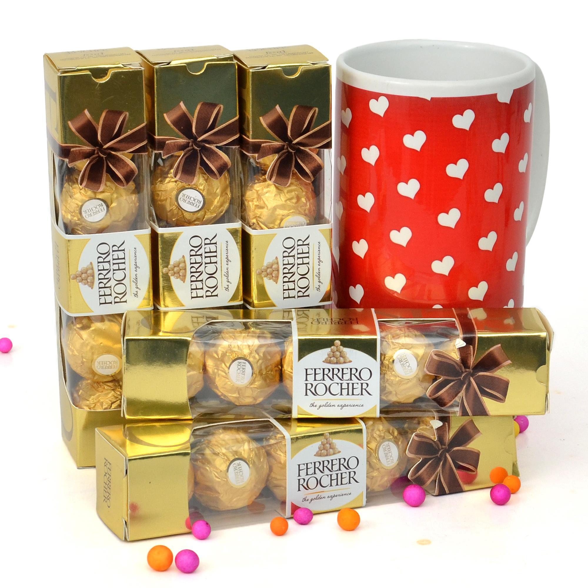 Ferrero Rocher and Mug Hamper | Valentine Day