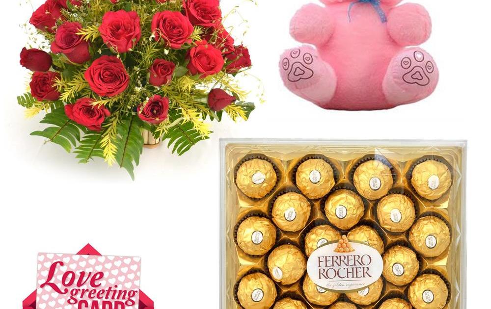 Tempting Love Express Hamper | Flower Hamper