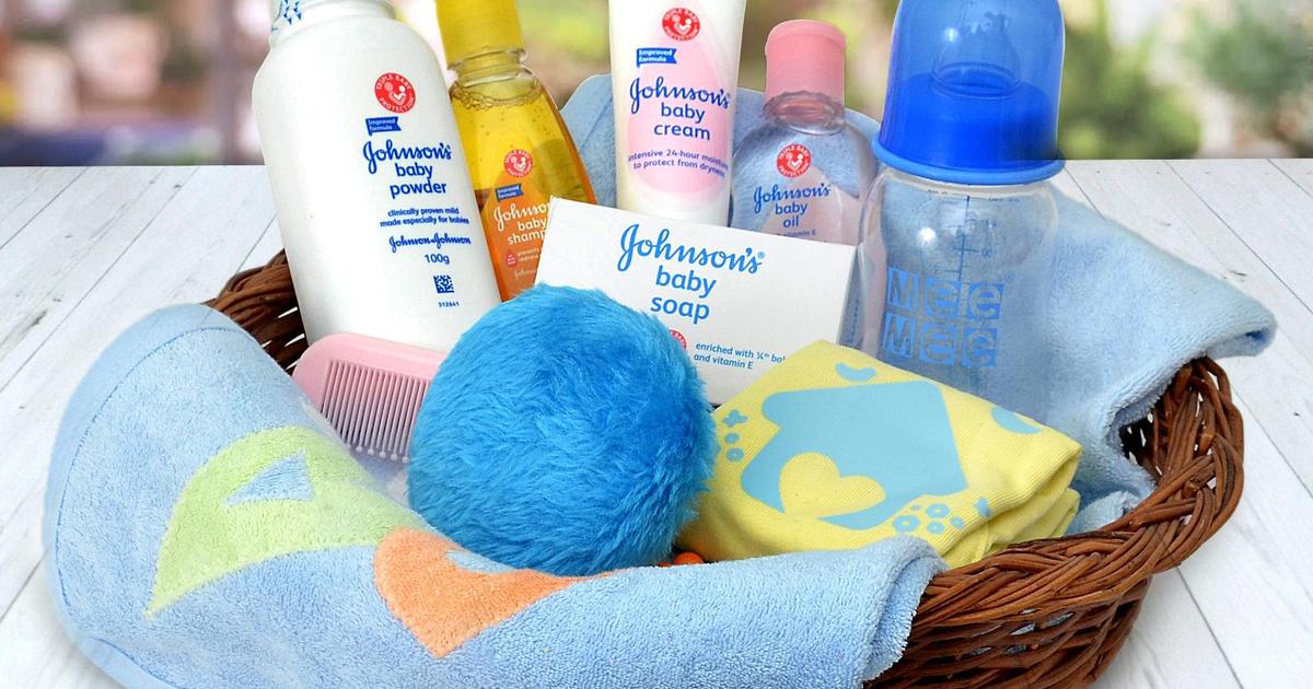 Johnsons Baby Gift Set in Blue, Gifts for Infants