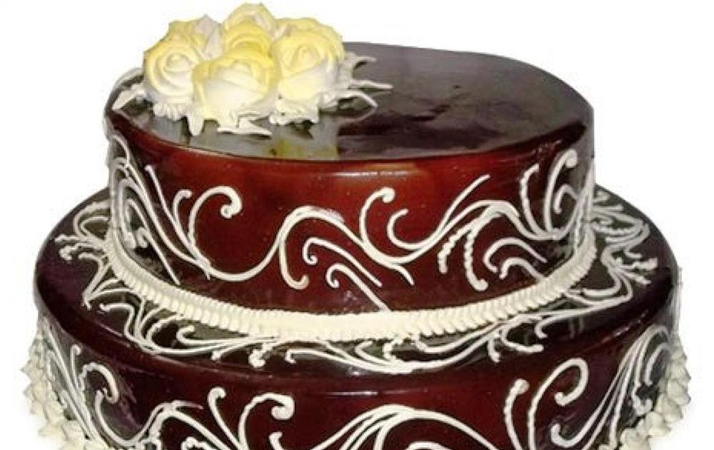 2 Tier Cake - Premium - 1.5 kg, Blue Heaven Bakery