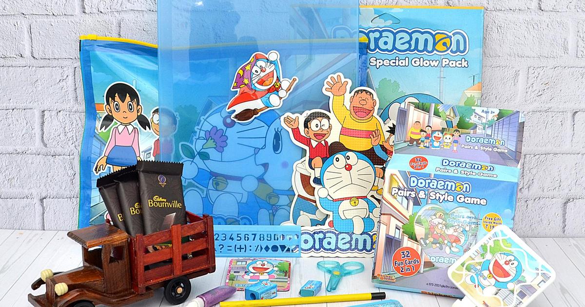 Doraemon Set, Truck & Bournville | Kids Gift Hampers