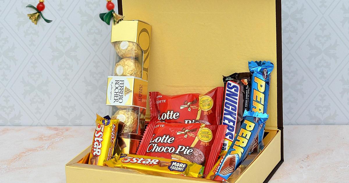 Diwali Ferrero Rocher, 5 Star, Snicker | Chocolate Hamper, Diwali