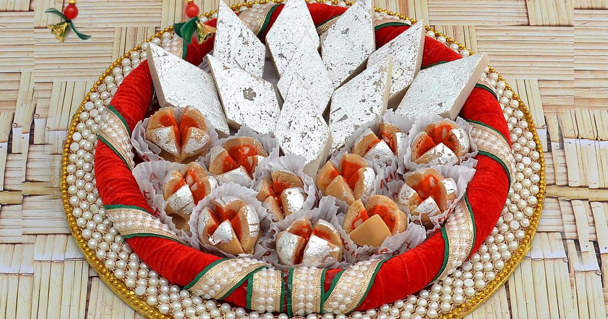Diwali Sweets Thali - Sweets Thali | Diwali Sweets Same Day