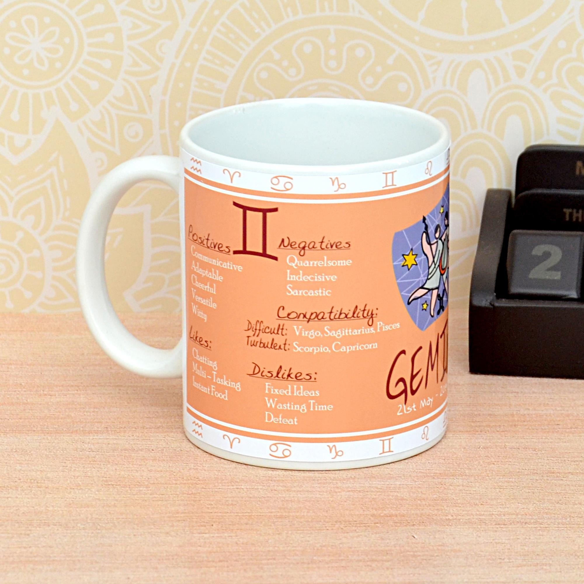Zodiac Mug - Gemini | Zodiac Gifts for Birthday