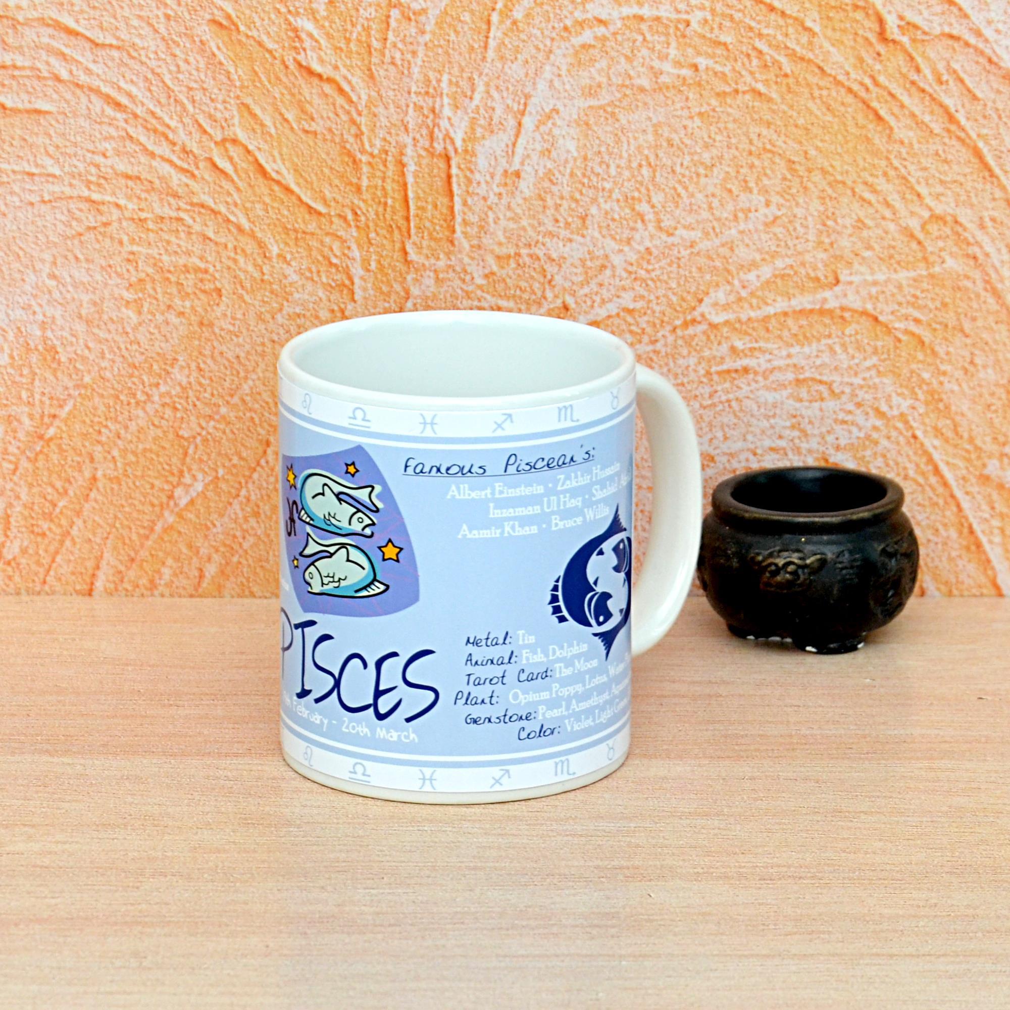 Zodiac Mug - Pisces | Birthday, Pisces