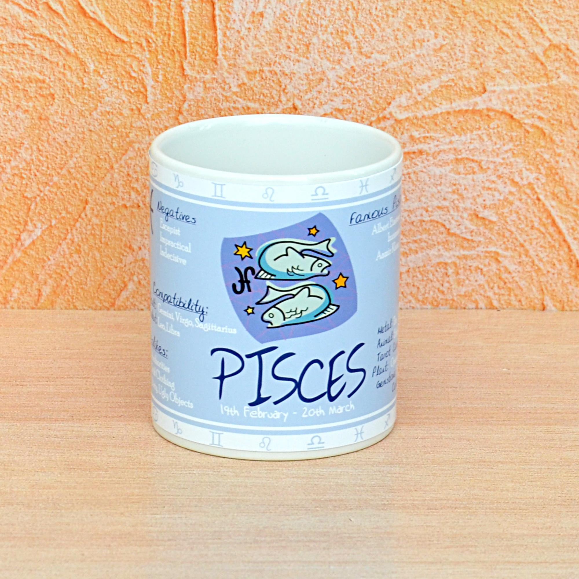 Zodiac Mug - Pisces | Birthday, Pisces