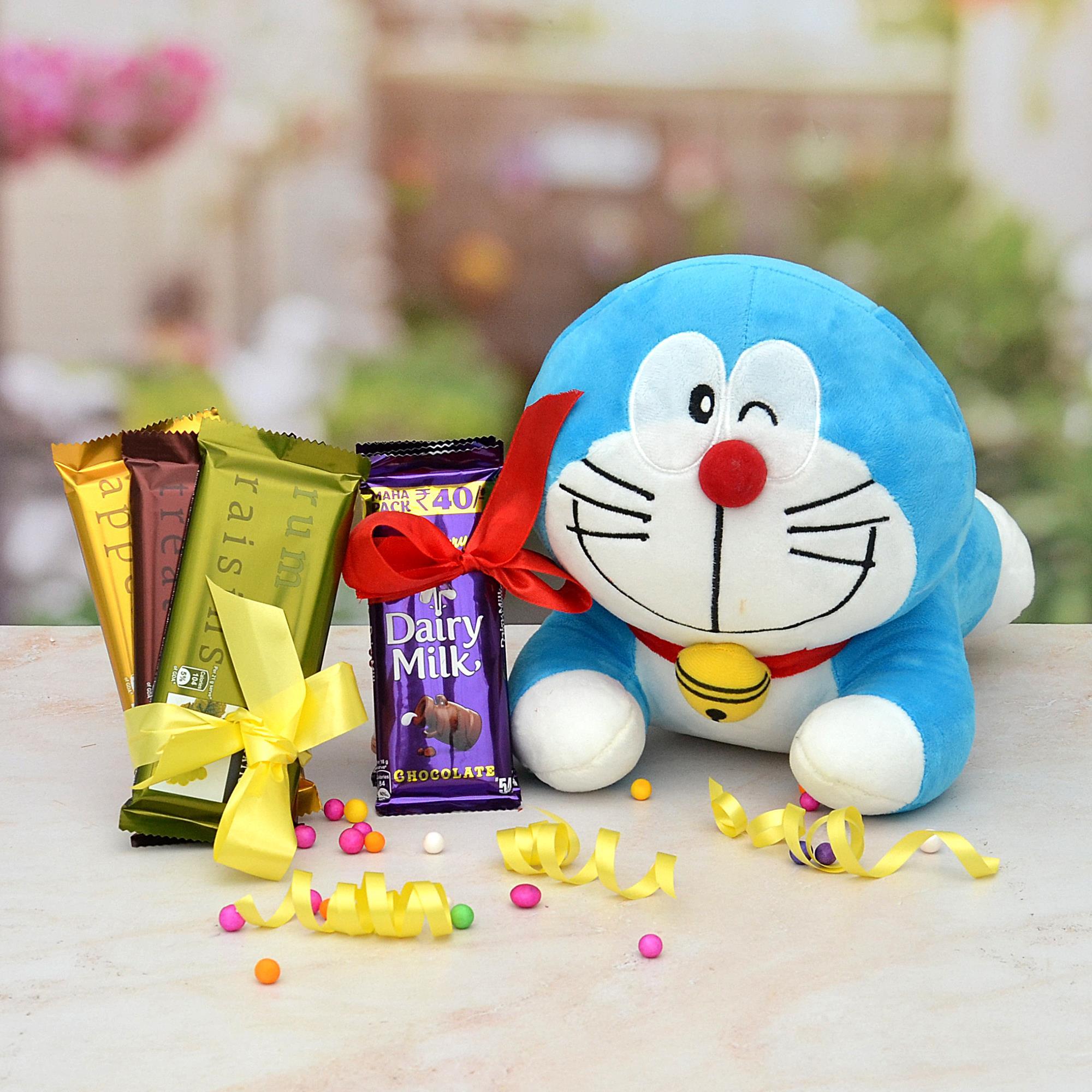 Doraemon, Chocolate & Temptaions | Soft Toys