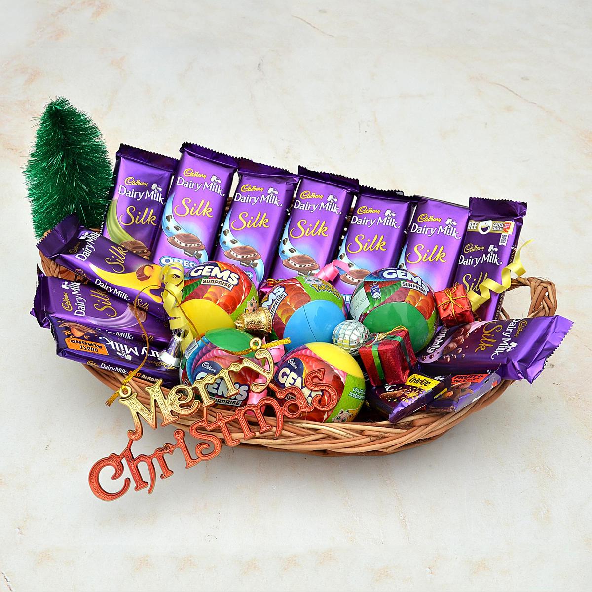 Dairy Milk, Gems & Tree | Christmas Chocolates