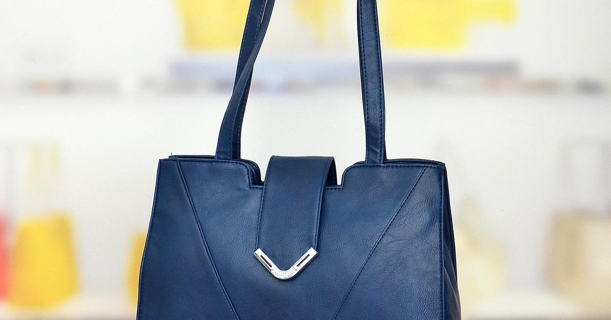 Blue Color Handbag | Bags & Purses