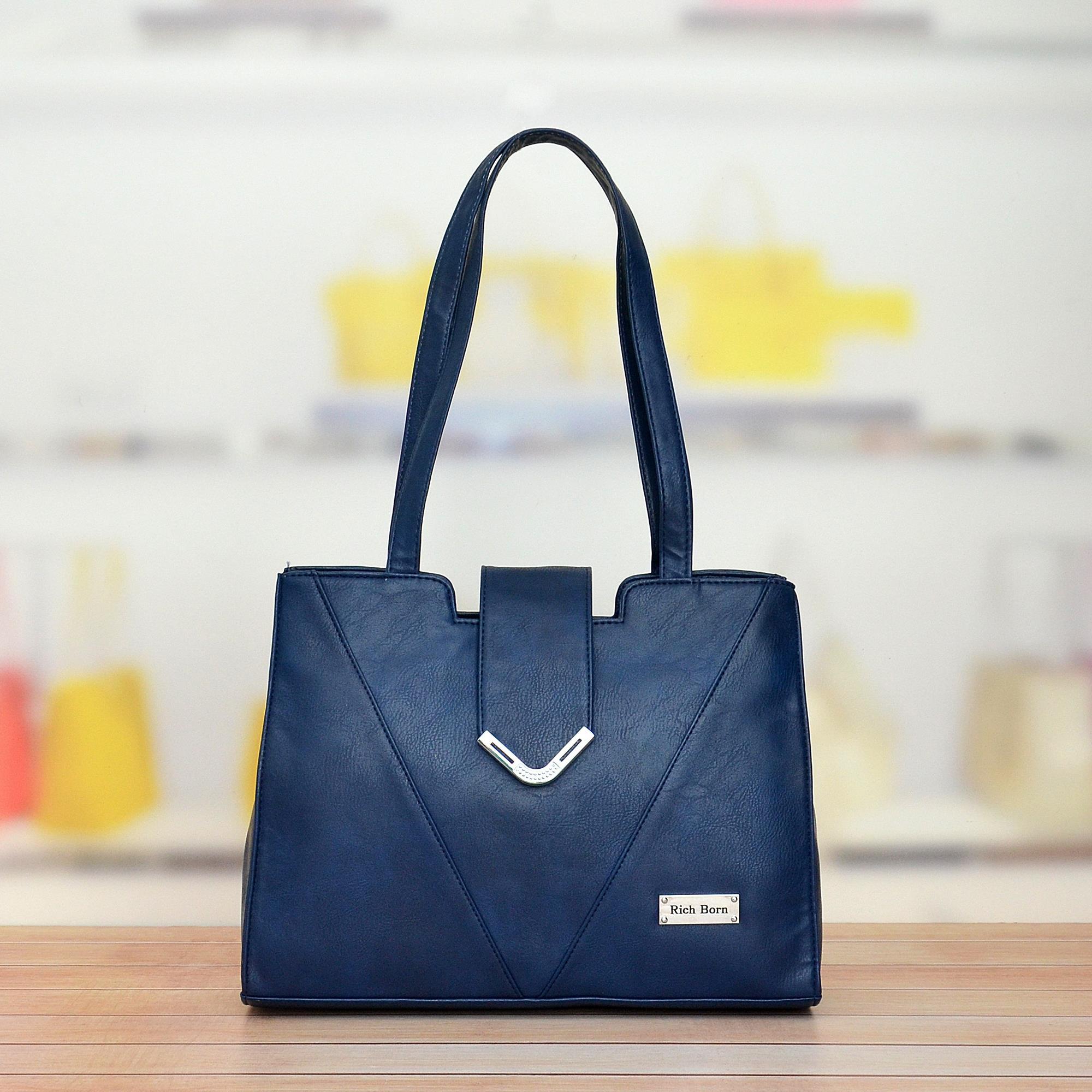 Blue Color Handbag | Bags & Purses