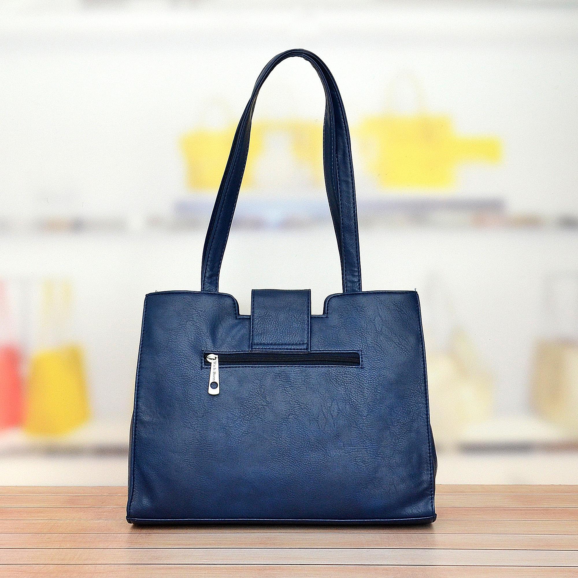 Blue Color Handbag, Bags & Purses for Her