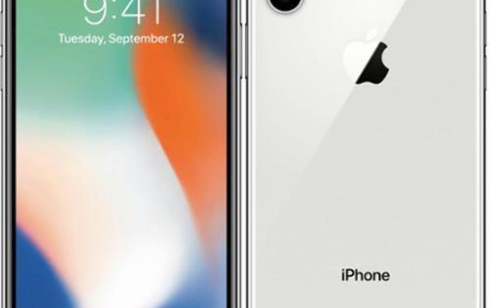 Apple iPhone X Silver 64GB, Mobiles