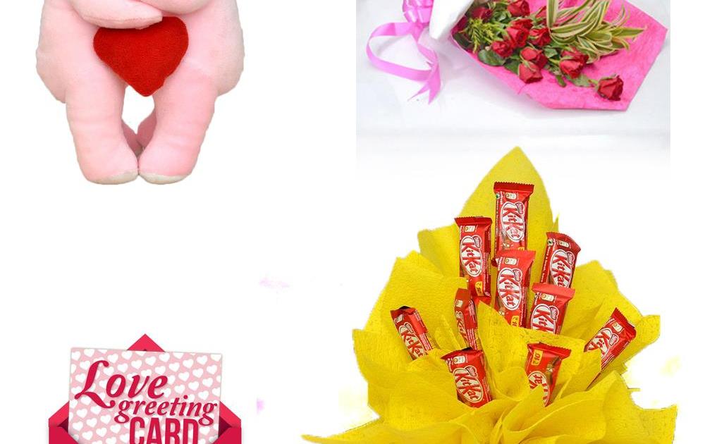 Roses, KitKat Bouquet & more | Valentine Gifts, Flowers