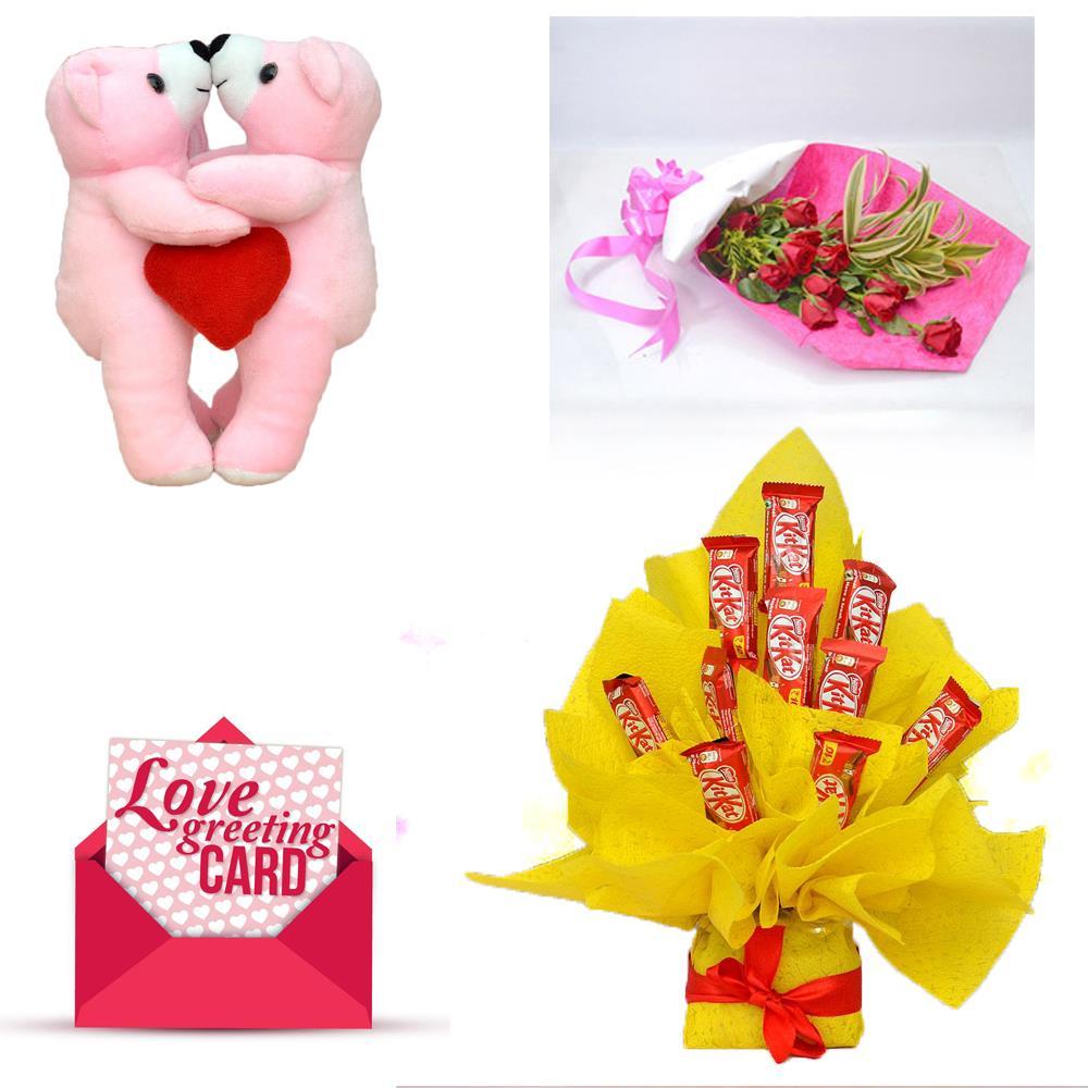 Roses, KitKat Bouquet & more | Valentine Gifts, Flowers