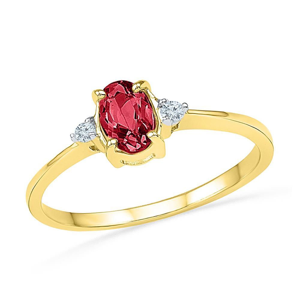 Stylish Ruby Finger Ring, Jewellery