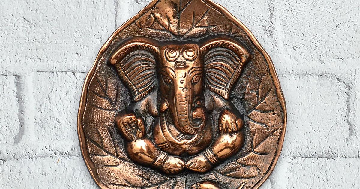 Spiritual Pan Ganesha Idol - Wall Hanging, Wall Hangings