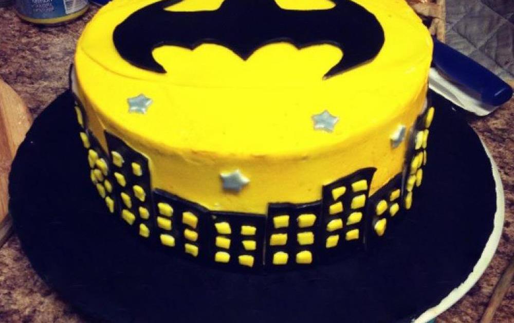 Batman Butter Scotch Cake - 2 Kg. | Special Cakes