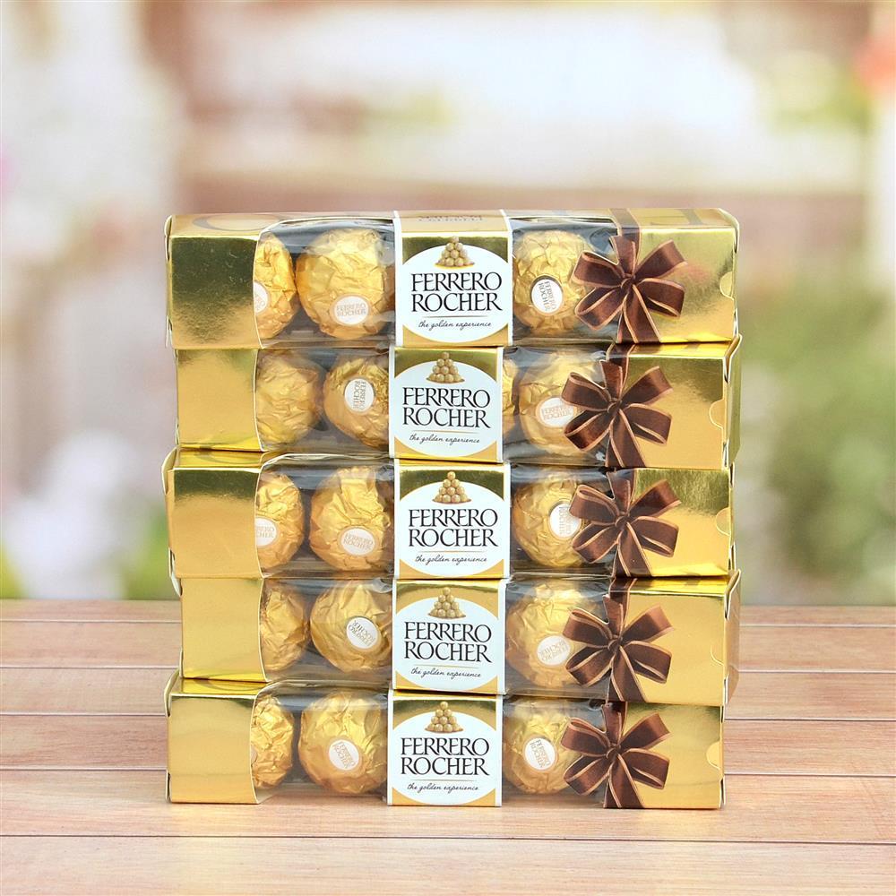 Ferrero Rocher Hamper Midnight Delivery | Midnight