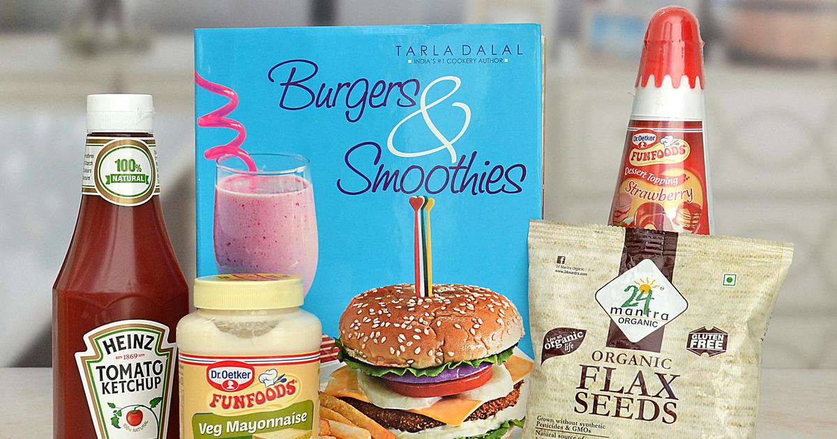 Burger & Smoothies Recipes, Food Items