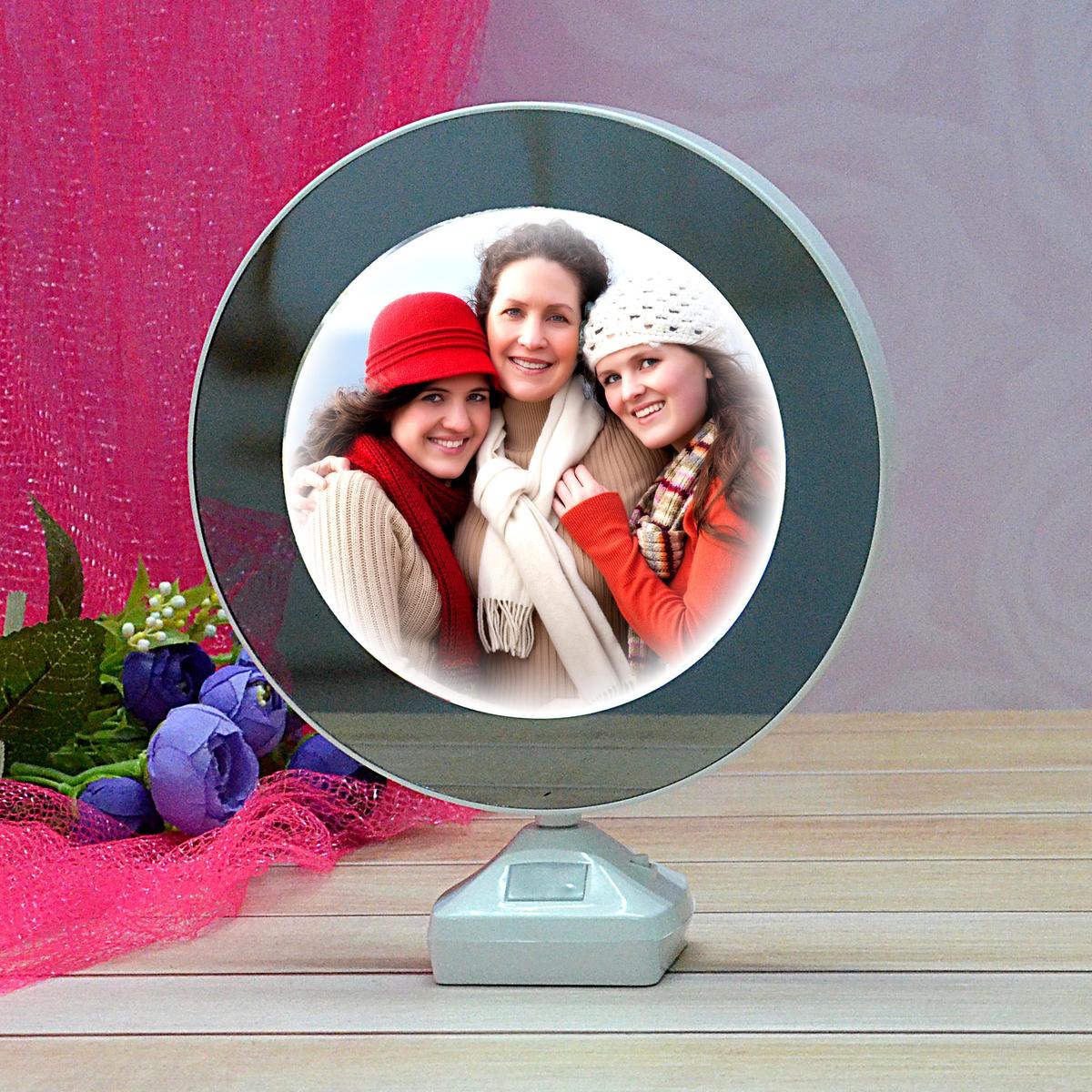 Personalized Round Mirror LED | Personalized Gifts, Chennai
