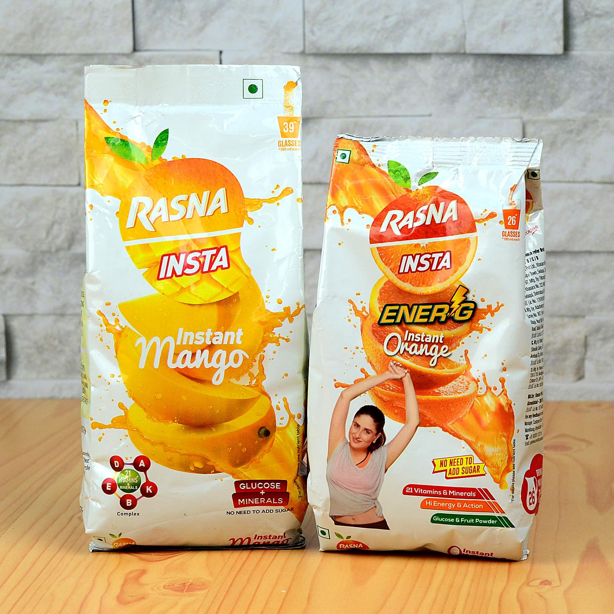 Rasna Collection, Food Items